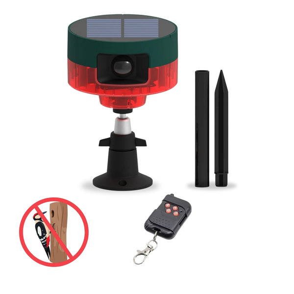 Solar Strobe Light Motion-Activated Woodpecker Repeller – WorldTechOutlet