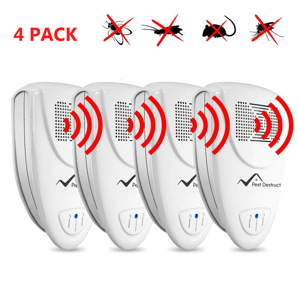 Ultrasonic Indoor Pest Repeller - PACK of 4 – WorldTechOutlet